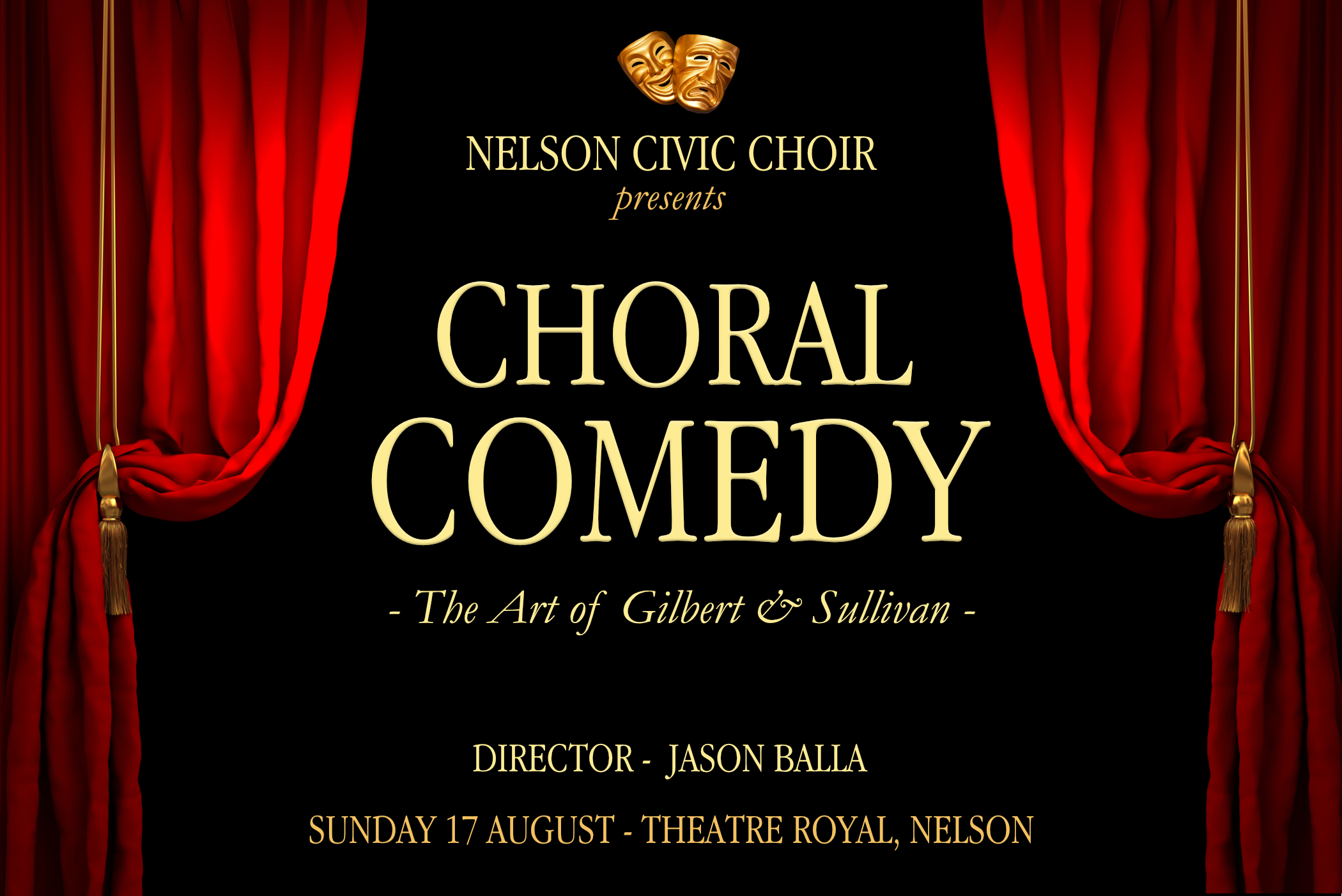 Choral Comedy 17 August 2025 - Nelson Civic Choir